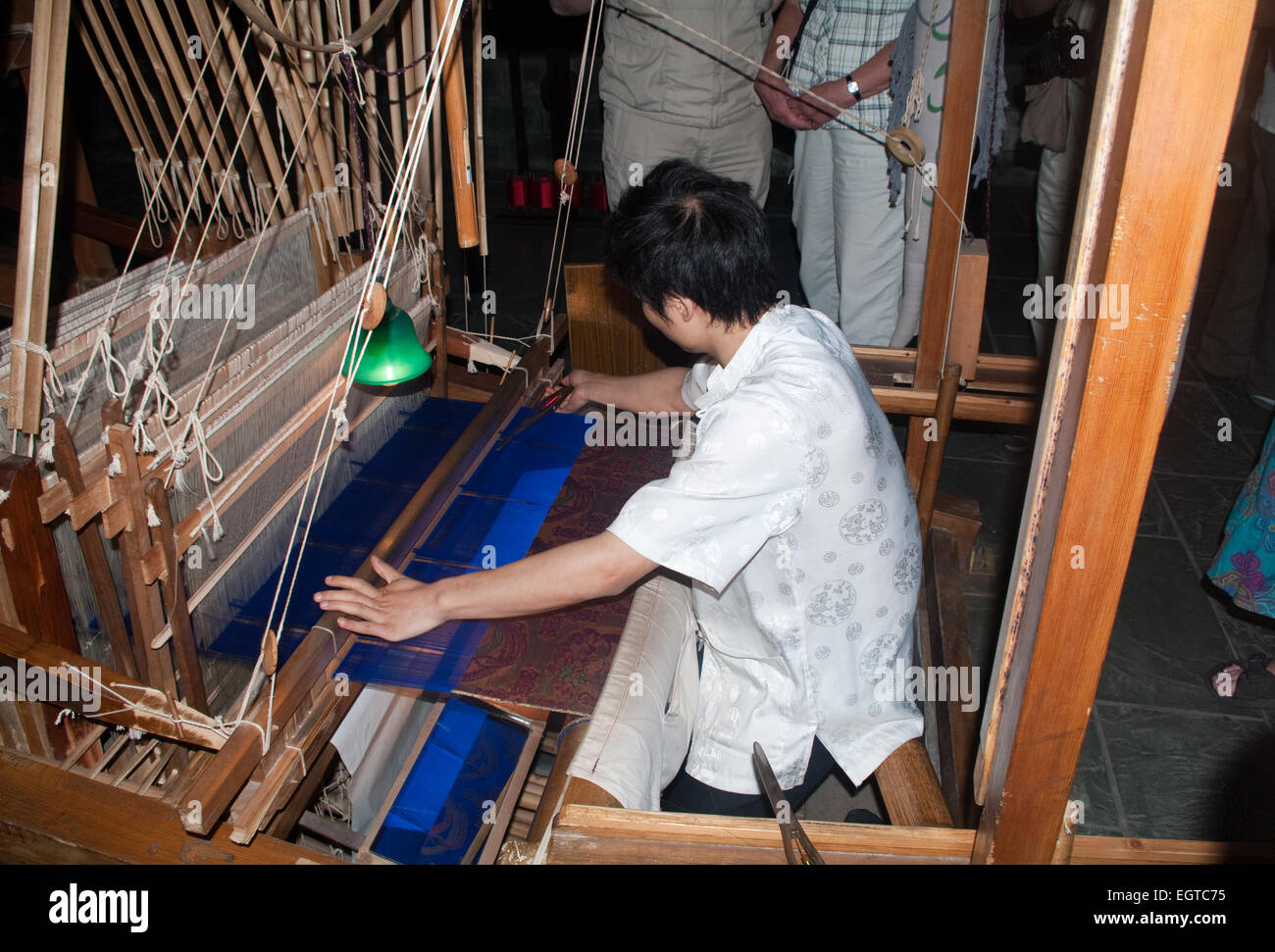 Chengdu China Asien Seide Webstuhl Maschine Stockfotografie - Alamy