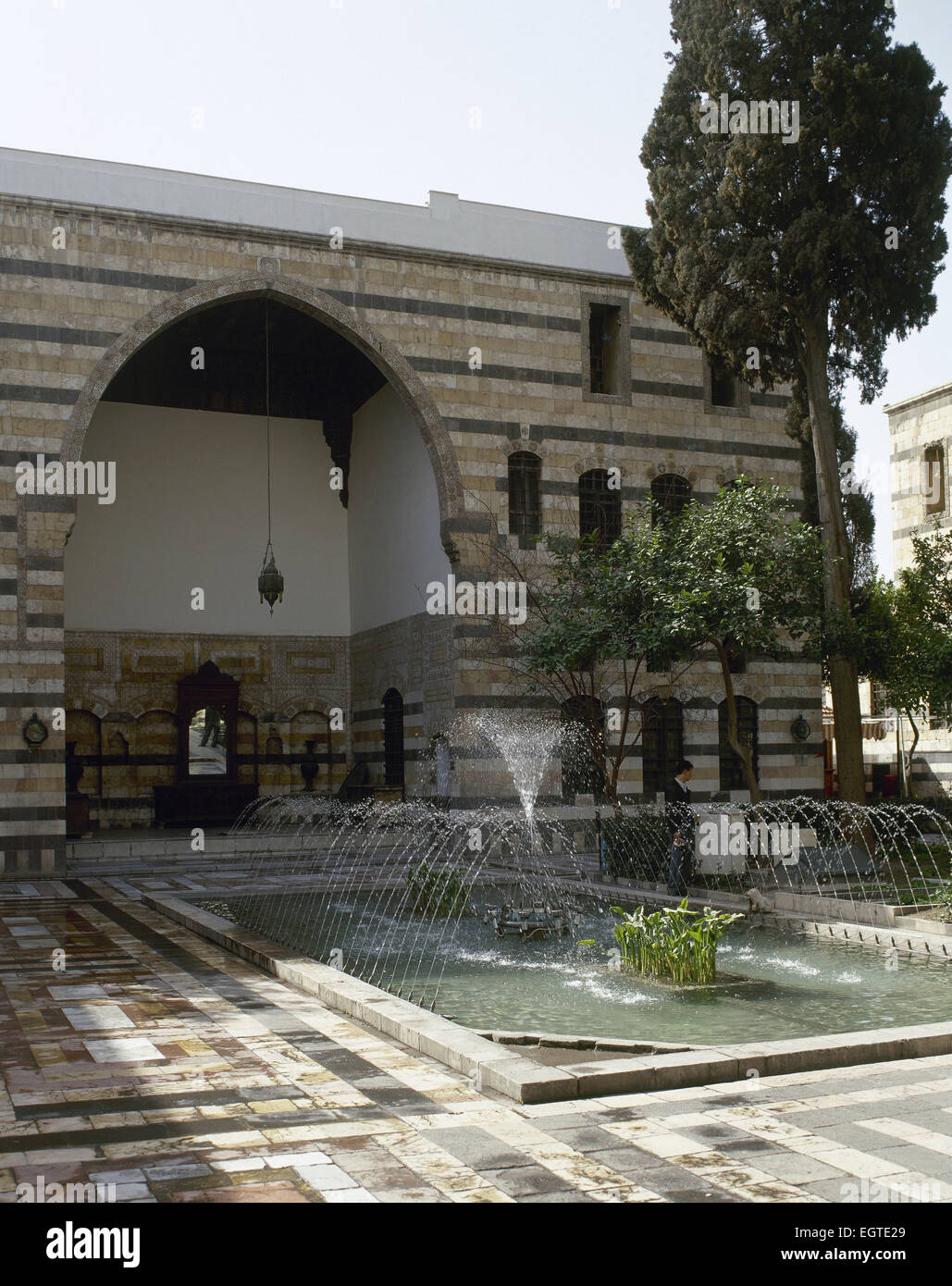 Syrien. Damaskus. Al Azem Palace (Palace of As'as, Pasha al-'Azm). 1749 ...