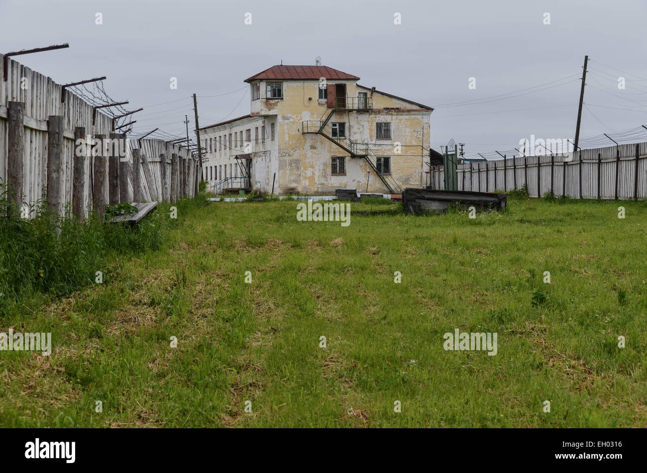 Die ehemaligen sowjetischen Gulag Lager der Perm36, westlich des Ural ...