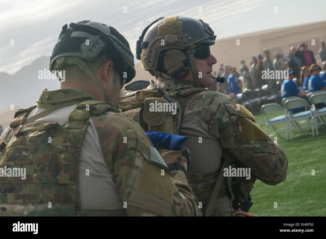 Staff Sgt August O'Niell, ein Pararescueman in der Air Force ...