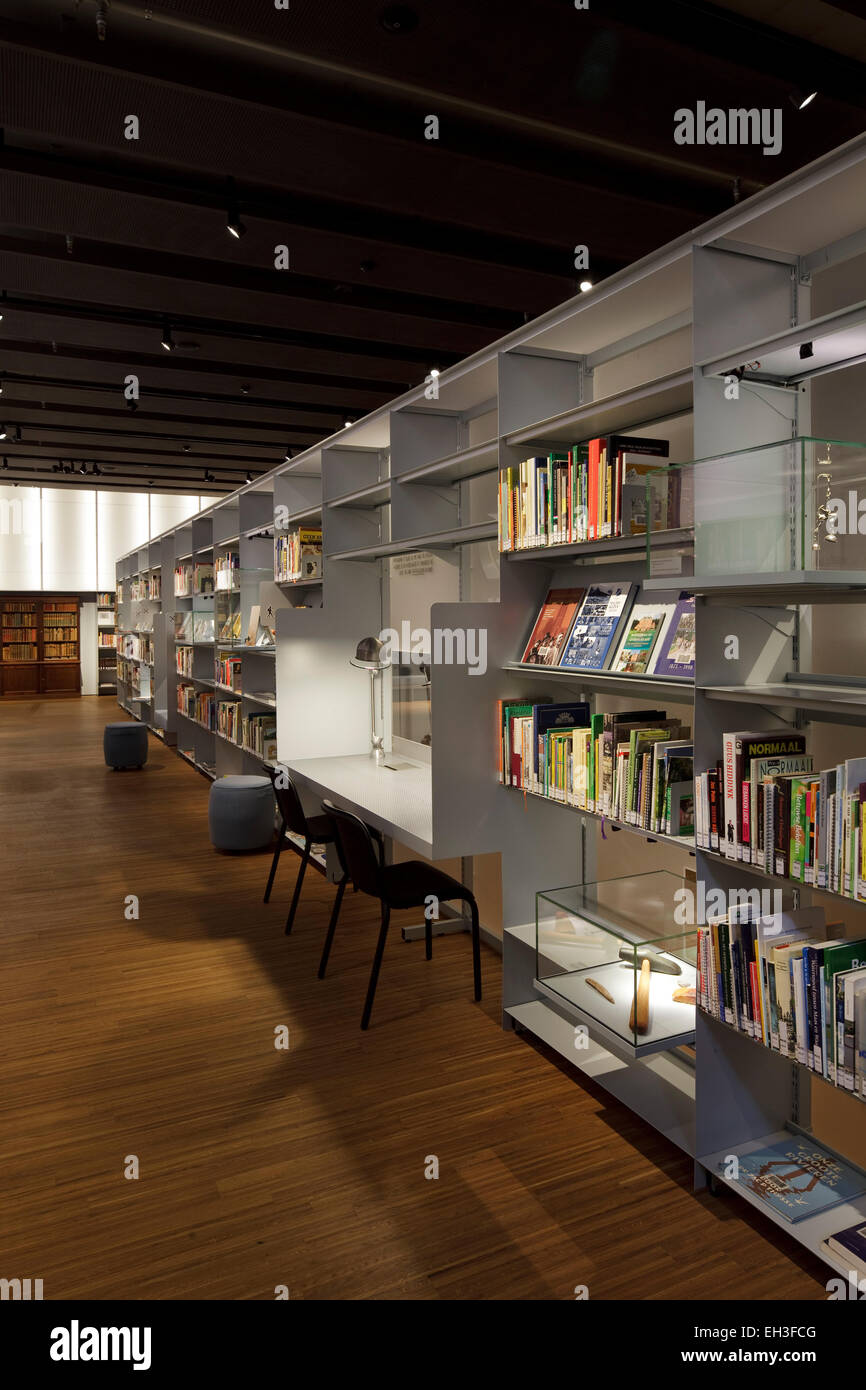 Detail des Interieurs des Heritage Centre mit beleuchteten ...