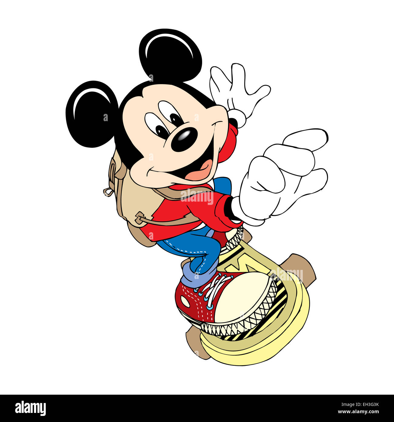 Micky maus weißen hintergrund Ausgeschnittene Stockfotos und -bilder ...