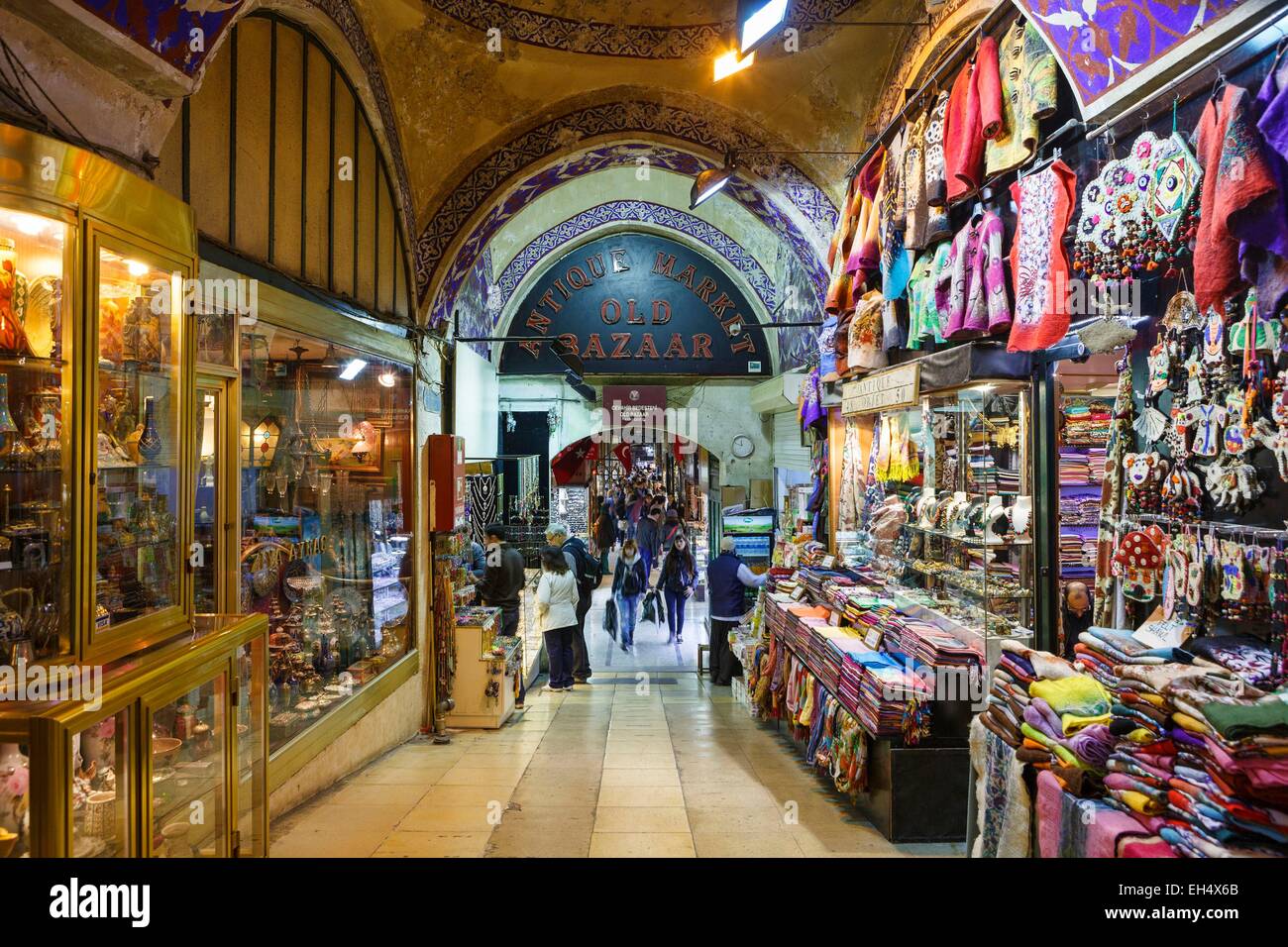 Türkei, Istanbul, Altstadt als Weltkulturerbe der UNESCO, Sultanahmet ...