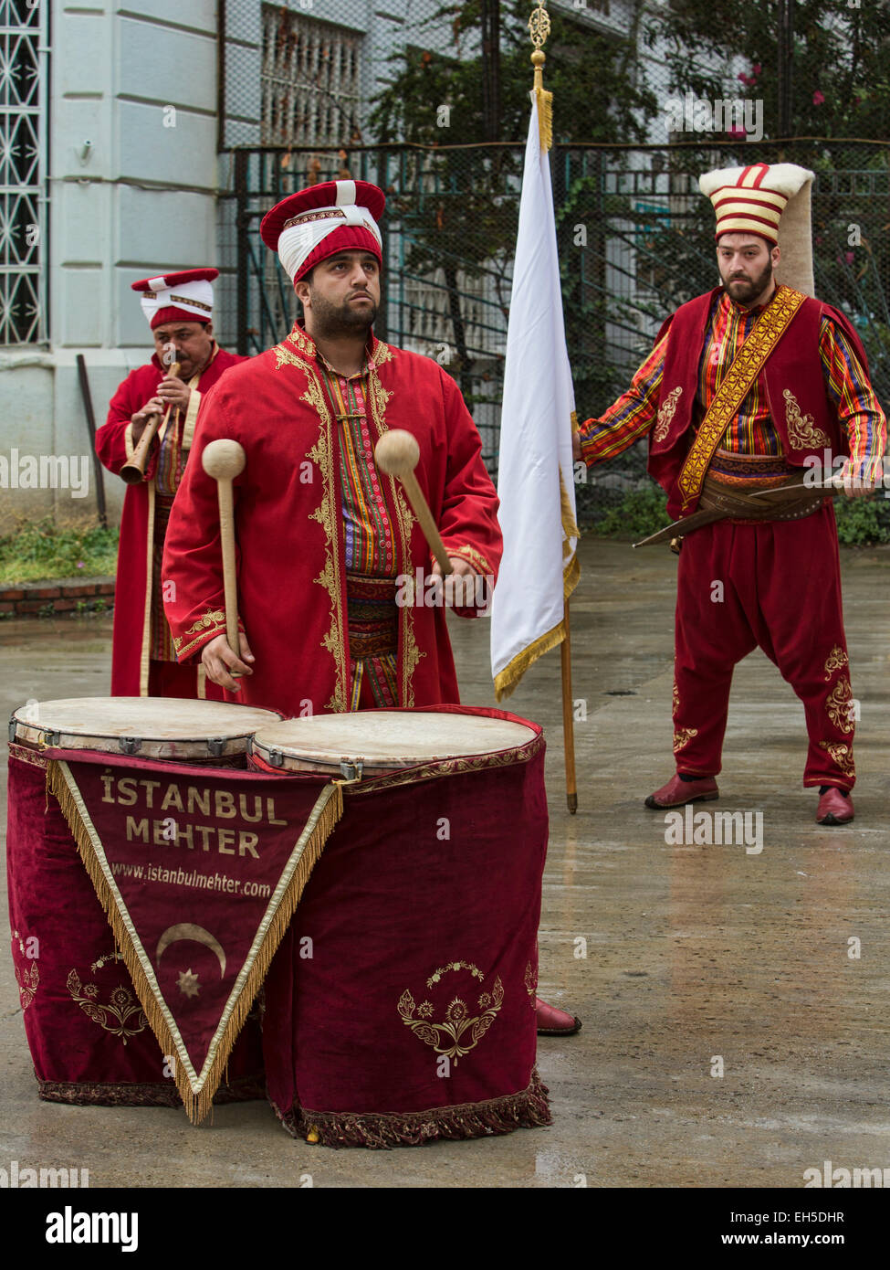 Istanbul, Türkei Mehter Musikband Stockfotografie - Alamy