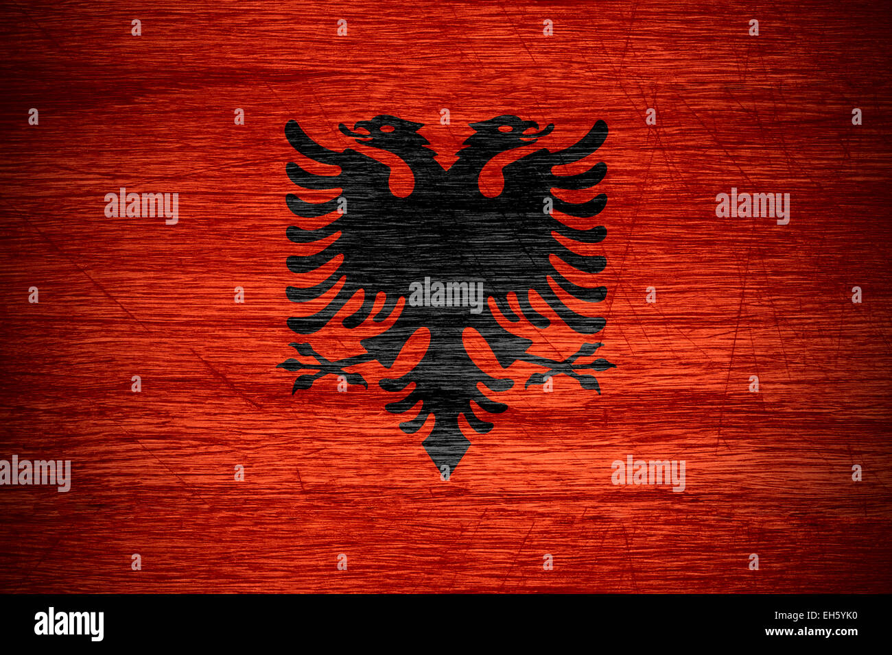 Albania Flag Stockfotos und -bilder Kaufen - Alamy