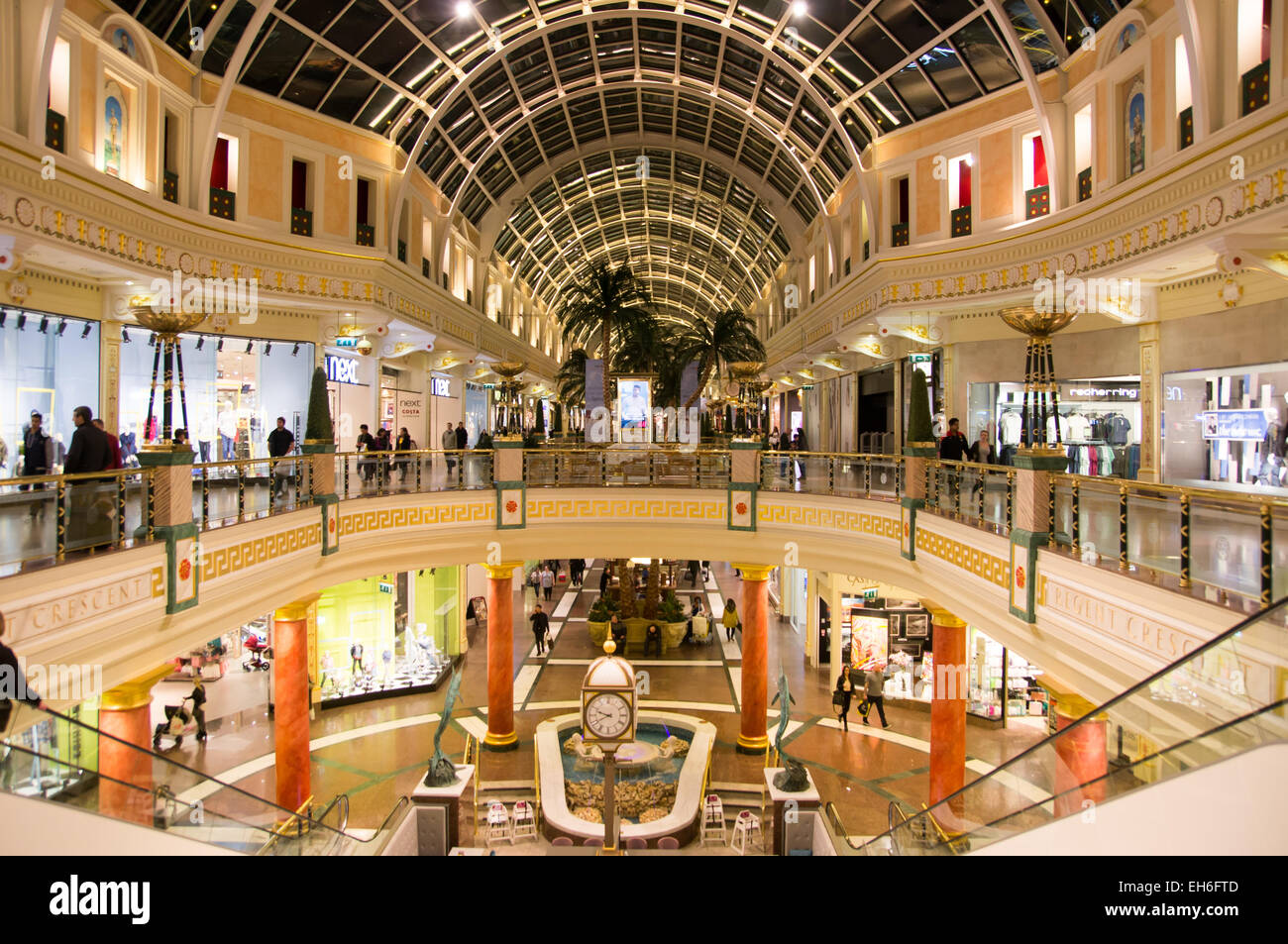 Wichtigsten Arcade, Trafford Centre, Manchester, UK Stockfotografie - Alamy