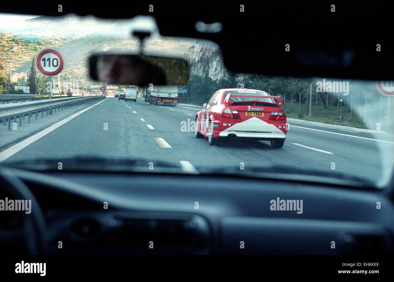 1999-Rallye Monte Carlo. Tommi Makinen in Mitsubishi Lancia Evo VI auf ...
