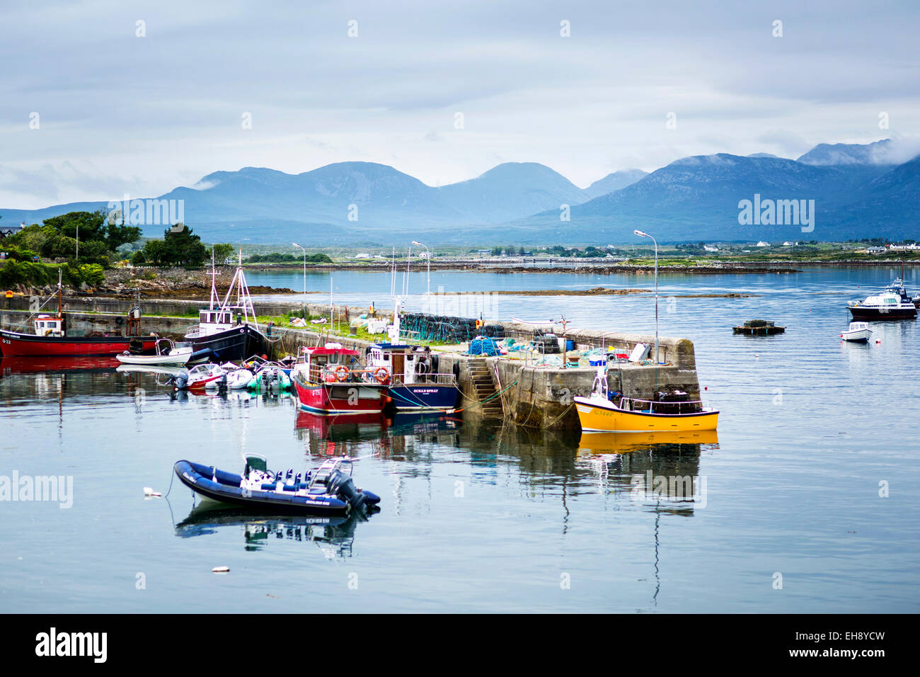 Roundstone, Connemara, Galway, Irland Stockfotografie - Alamy