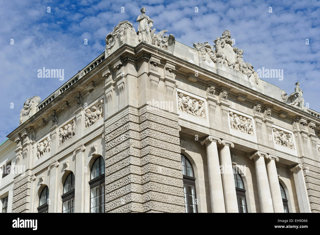 Der Redoutensaal Trakt der Hofburg, Wien, Österreich Stockfotografie ...