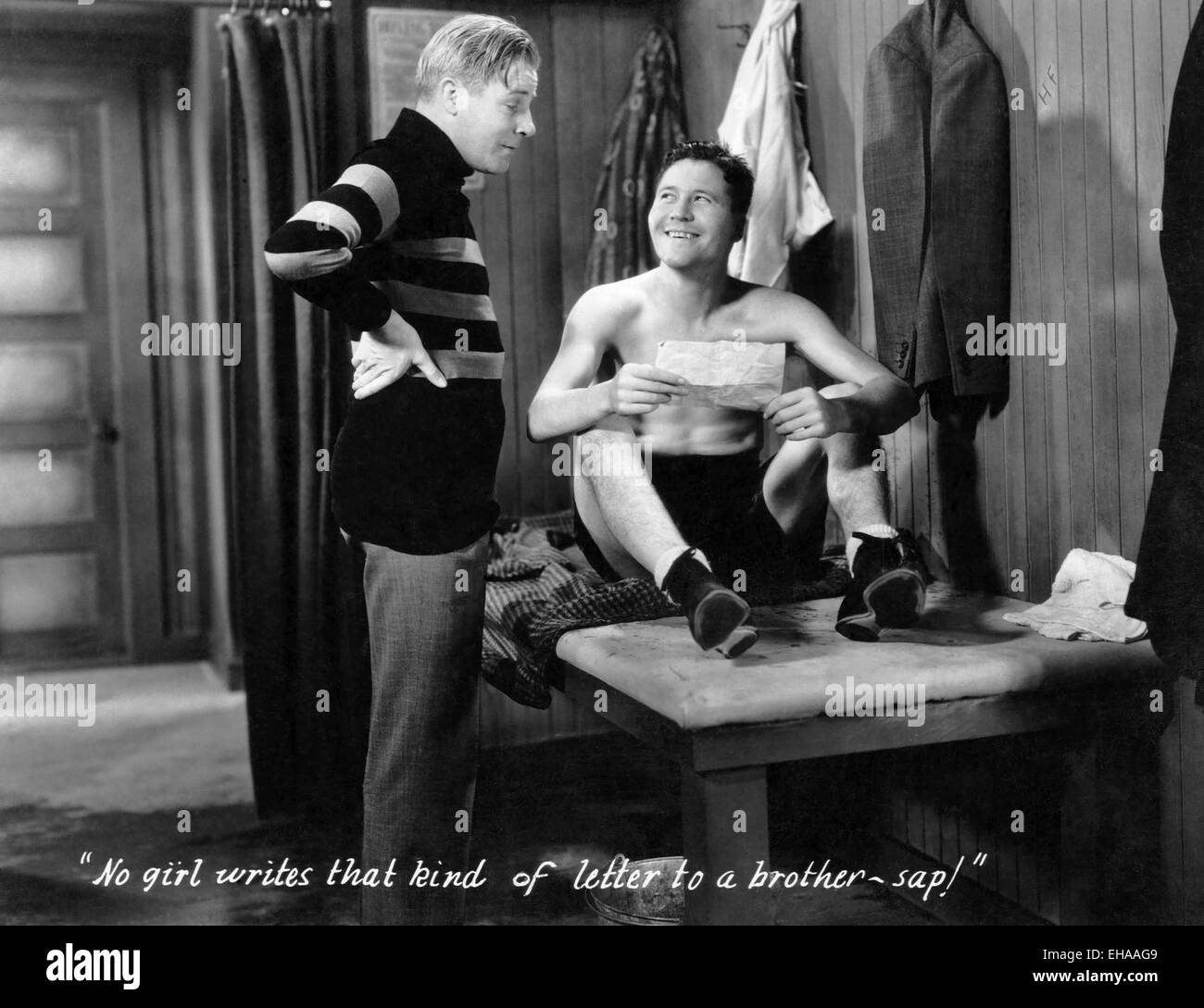 "Skeets" Gerdes, Jack Oakie, am Set des Films "Die sozialen Löwe", 1930 ...