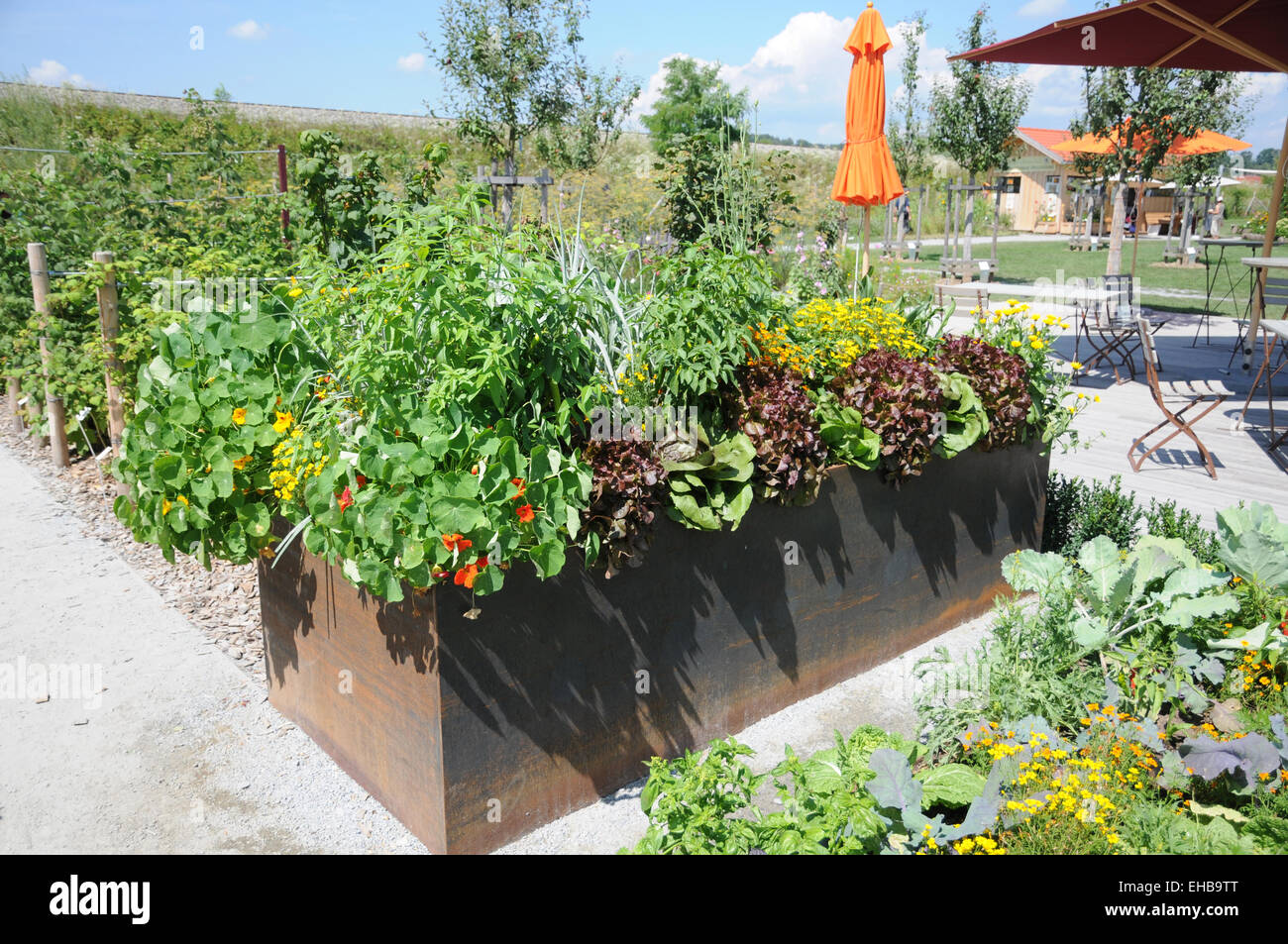 Hochbeet garten -Fotos und -Bildmaterial in hoher Auflösung – Alamy
