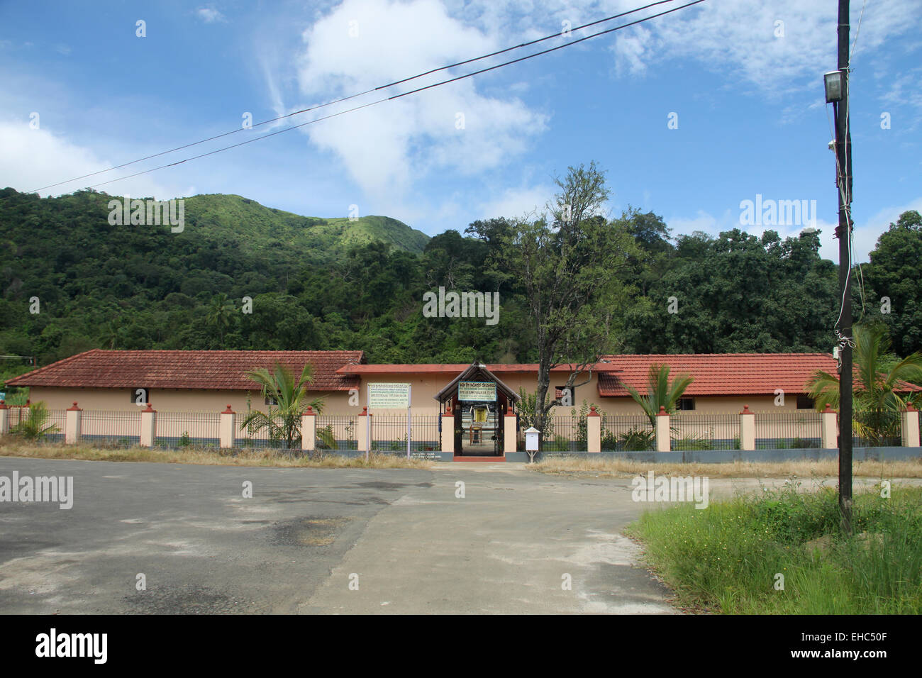Irpu Sri Rameswara Temple, Kodagu, Karnataka, Indien Stockfotografie ...