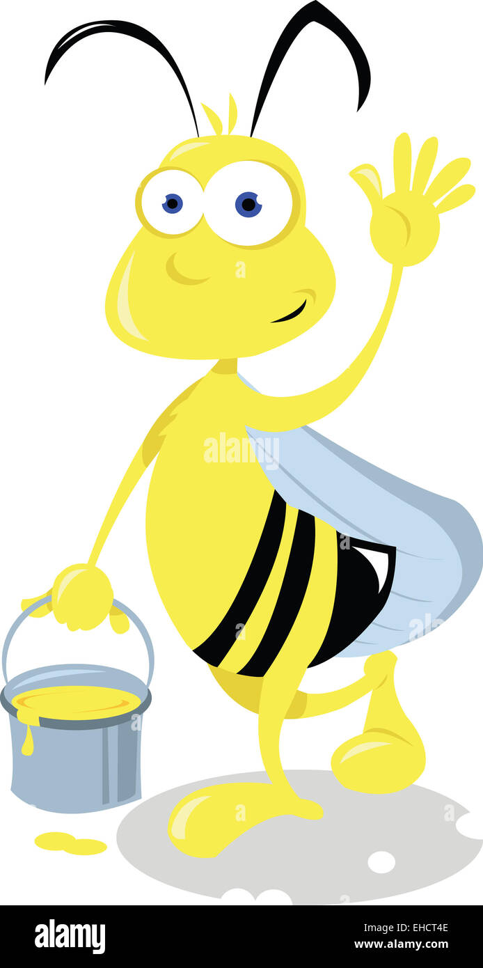 Biene cartoon -Fotos und -Bildmaterial in hoher Auflösung – Alamy