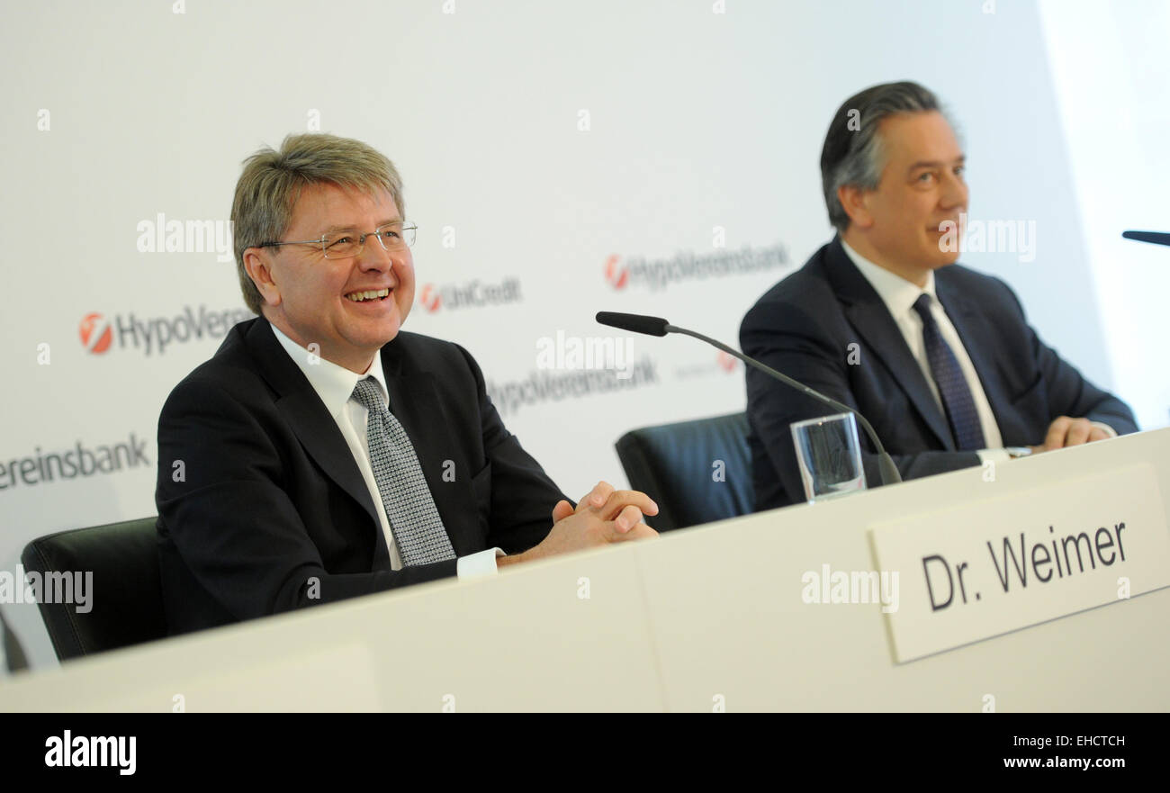 München, Deutschland. 12. März 2015. Chief Executive Officer von der ...