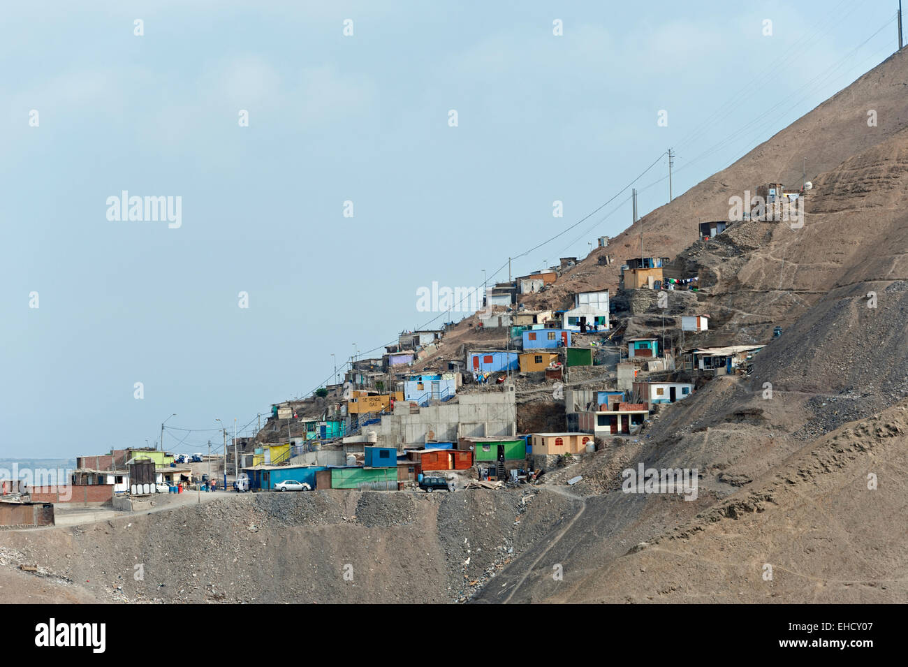 Peru Slum Peru Armut Stockfotos und -bilder Kaufen - Alamy