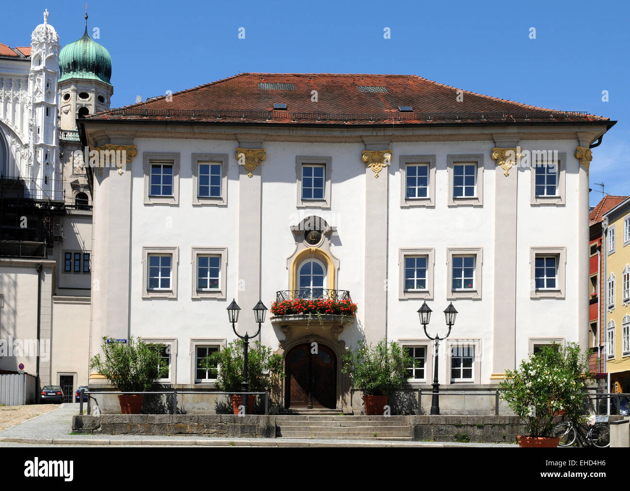 Germany Bavaria Passau Residenzplatz Stockfotos & Germany Bavaria ...