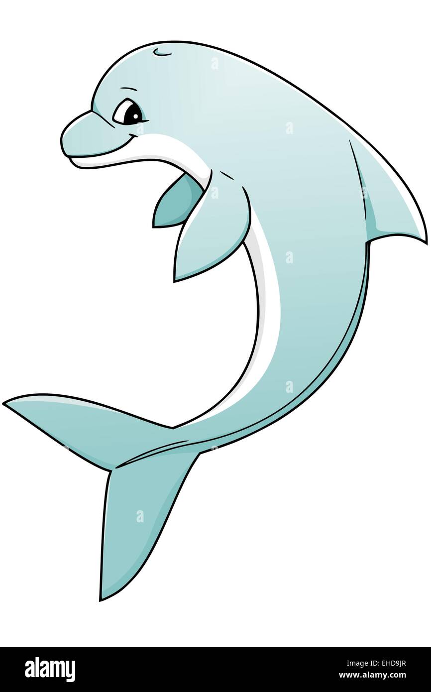Dolphin Cartoon Stockfotos & Dolphin Cartoon Bilder - Alamy