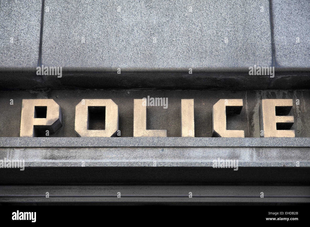 Polizei schriftzug -Fotos und -Bildmaterial in hoher Auflösung – Alamy
