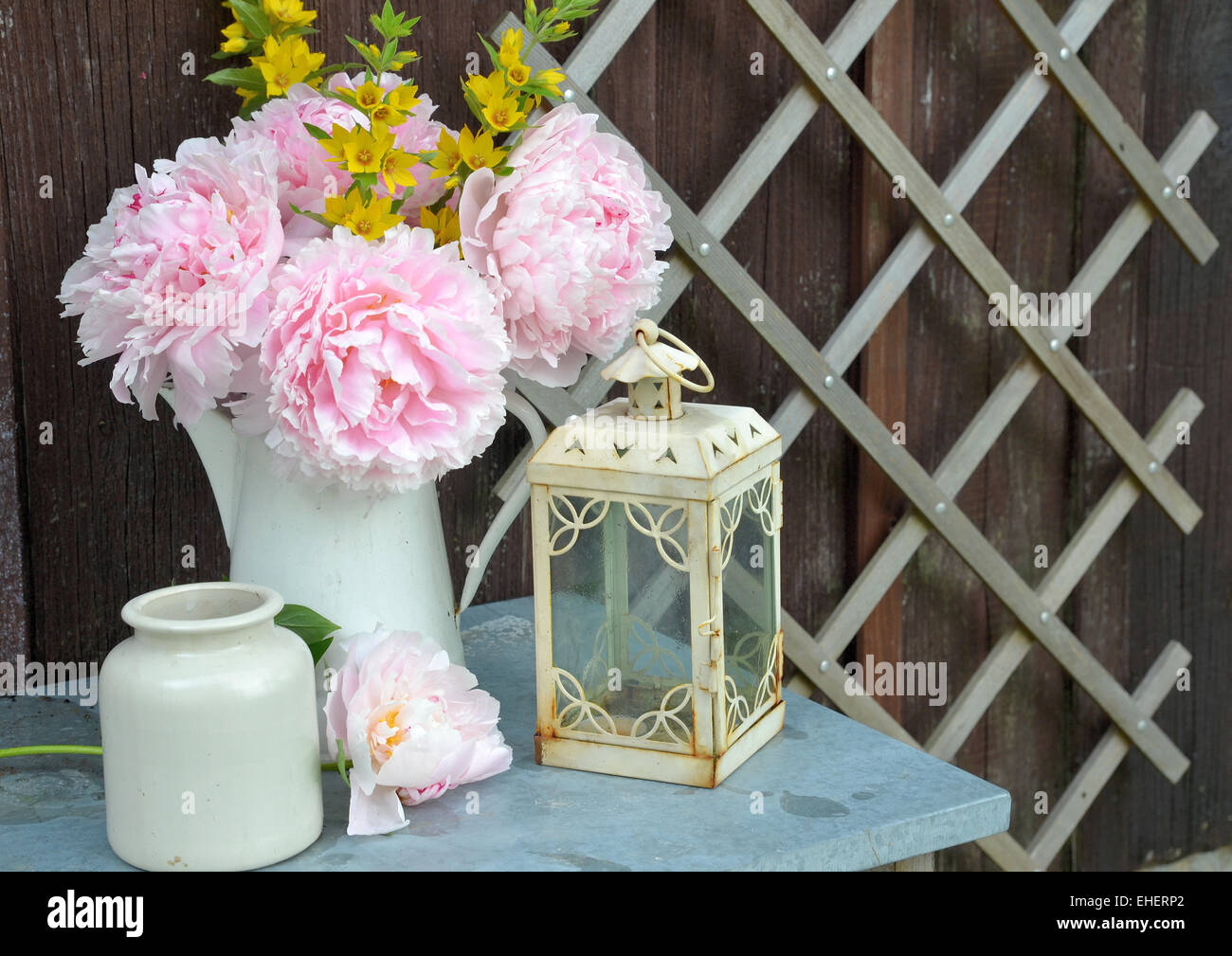 Shabby chic blume -Fotos und -Bildmaterial in hoher Auflösung – Alamy