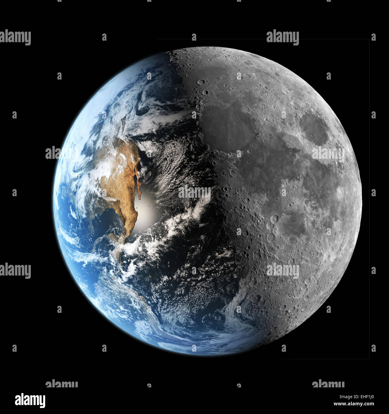 Mond erde umkreisung -Fotos und -Bildmaterial in hoher Auflösung – Alamy