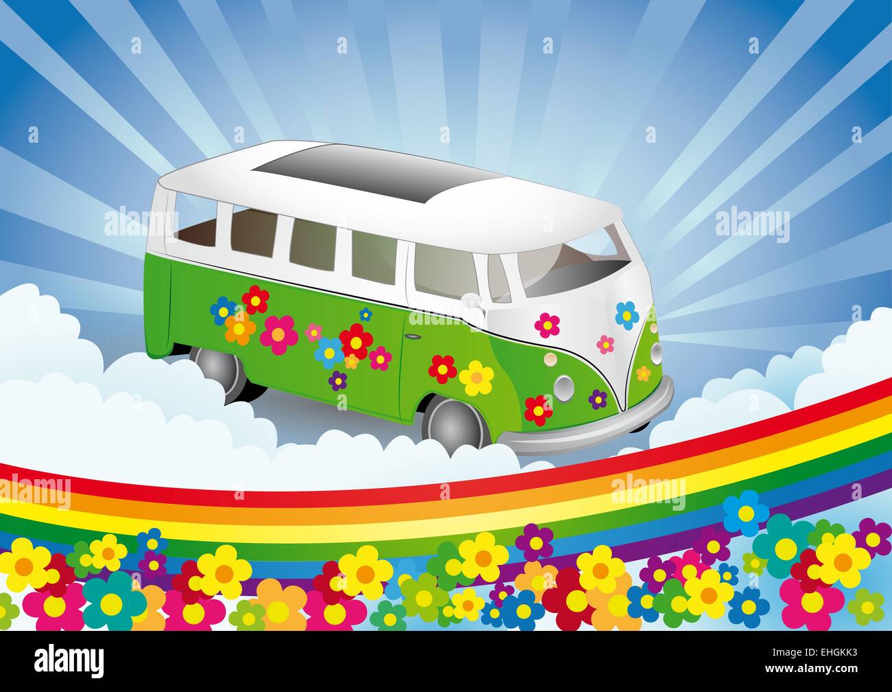 Hippie van flower power -Fotos und -Bildmaterial in hoher Auflösung – Alamy