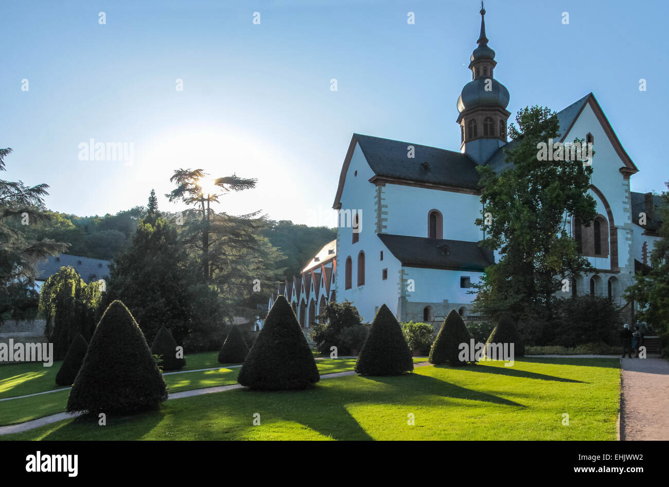 Klosterkirche der Zisterzienser Kloster Kiedrich, Rheingau, Hessen ...