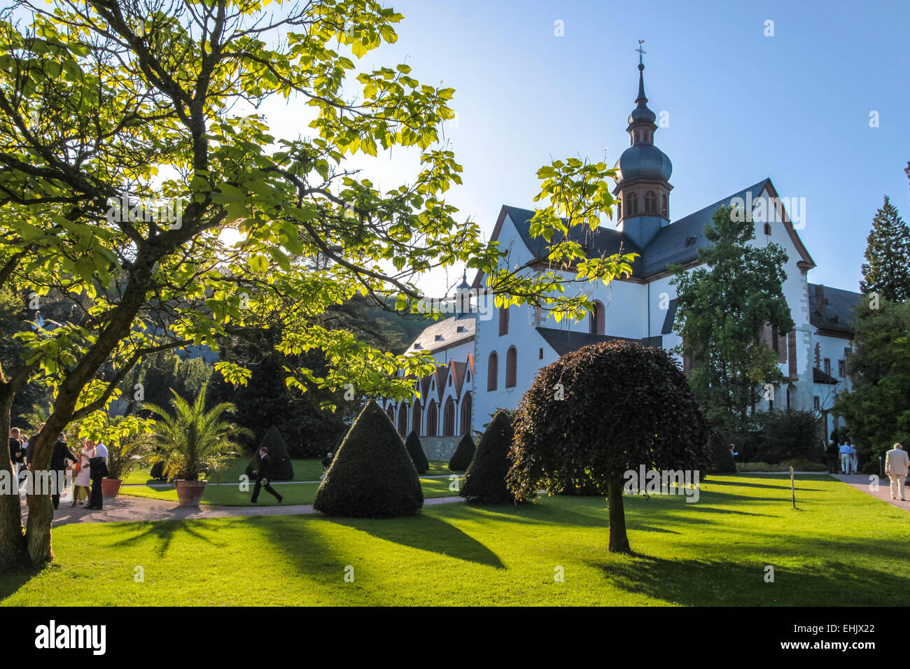 Klosterkirche der Zisterzienser Kloster Kiedrich, Rheingau, Hessen ...