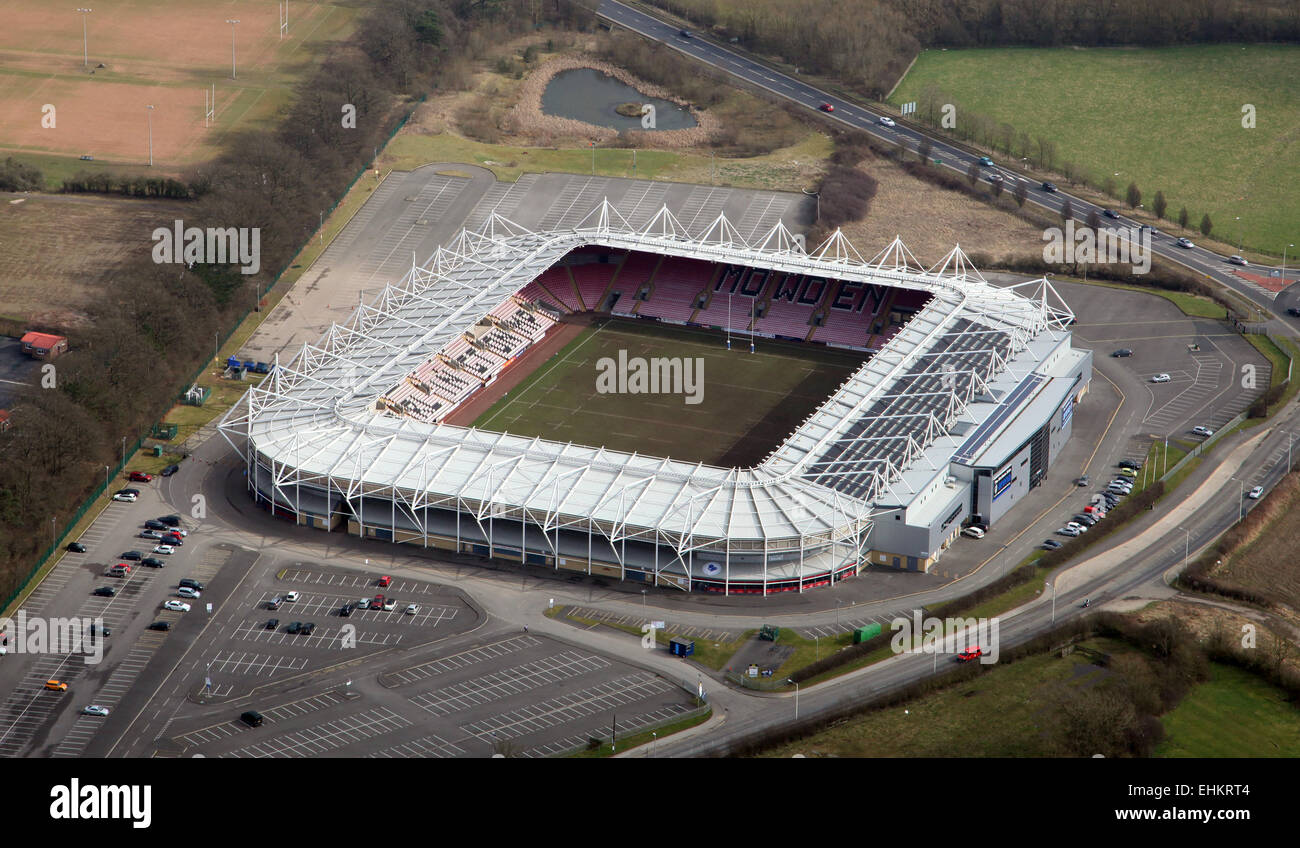 Luftaufnahme von Darlington Arena oder Northern Echo Darlington Arena ...