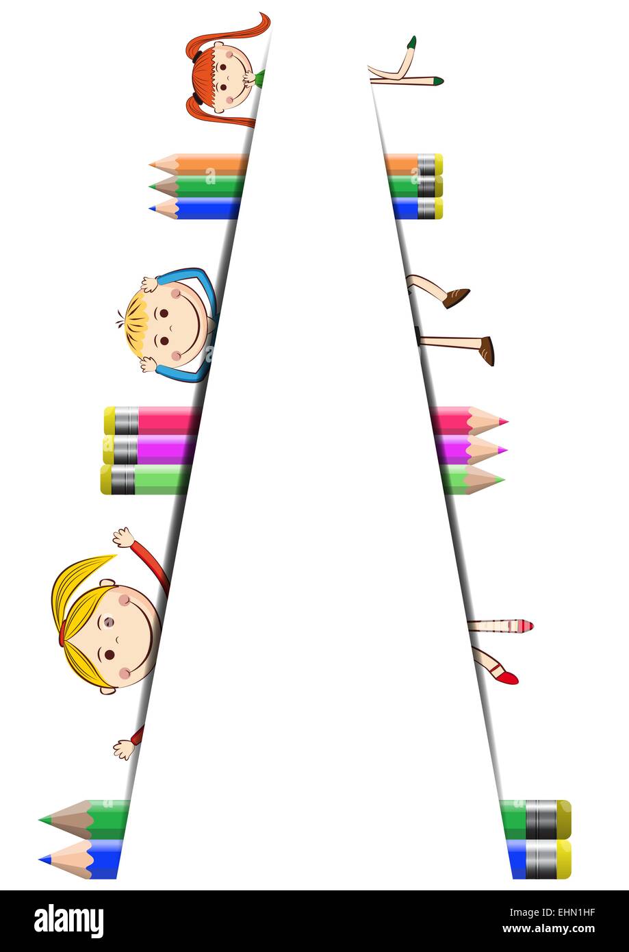 Kindergarten banner Ausgeschnittene Stockfotos und -bilder - Alamy