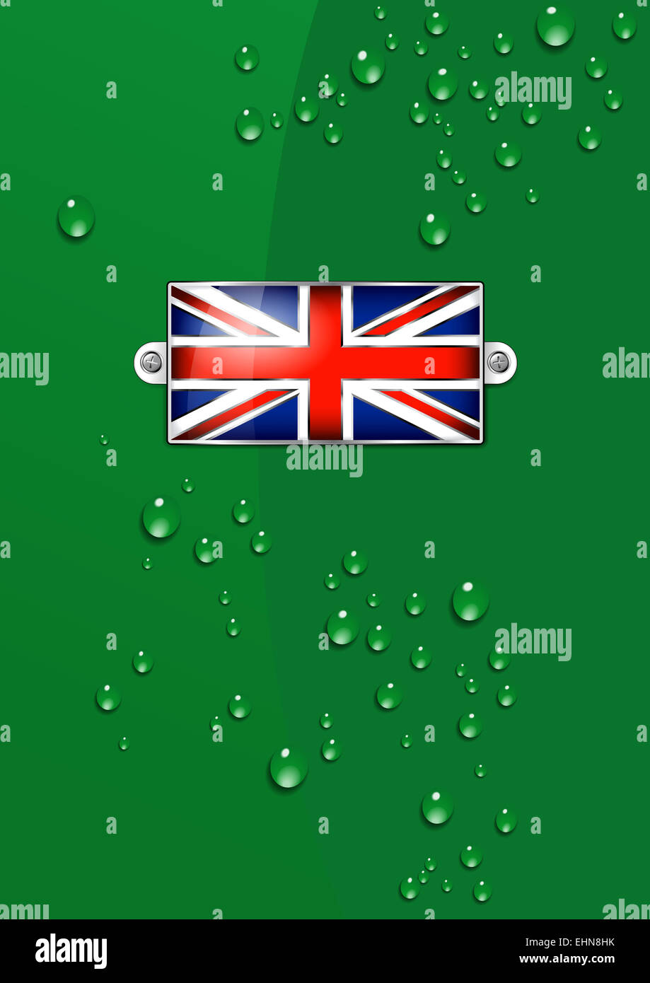 Union jack emaille auto abzeichen -Fotos und -Bildmaterial in hoher ...