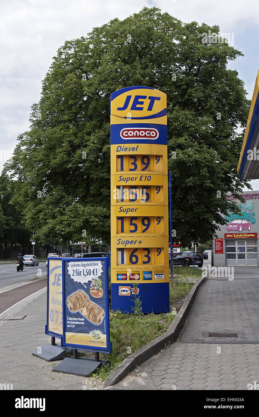 Jet Petrol Station Stockfotos und -bilder Kaufen - Alamy