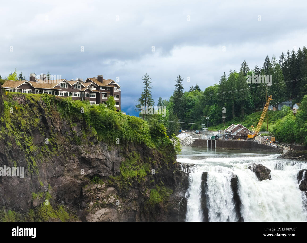 Salish lodge -Fotos und -Bildmaterial in hoher Auflösung – Alamy