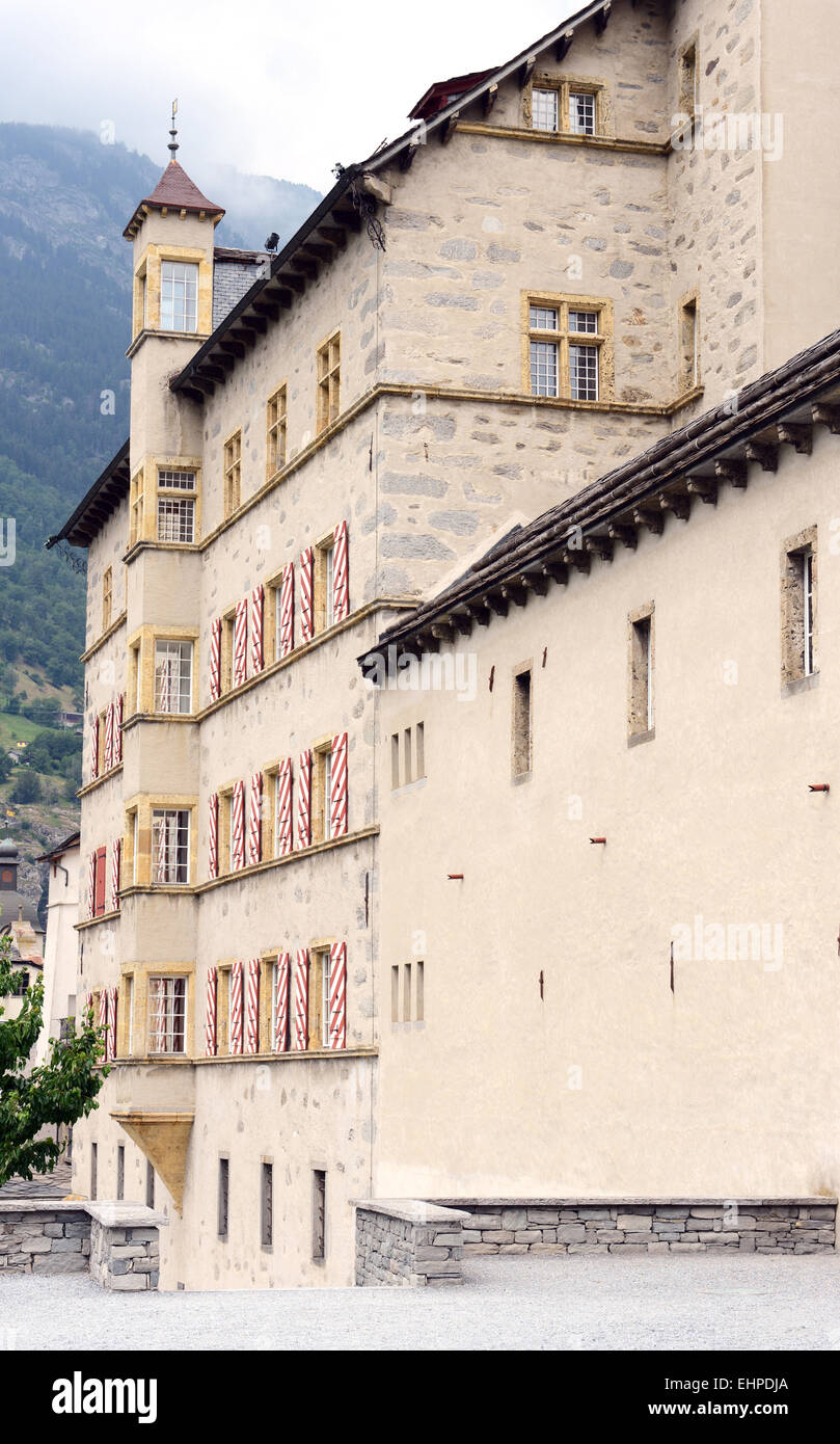 Stockalper Palace Stockfotos und -bilder Kaufen - Alamy