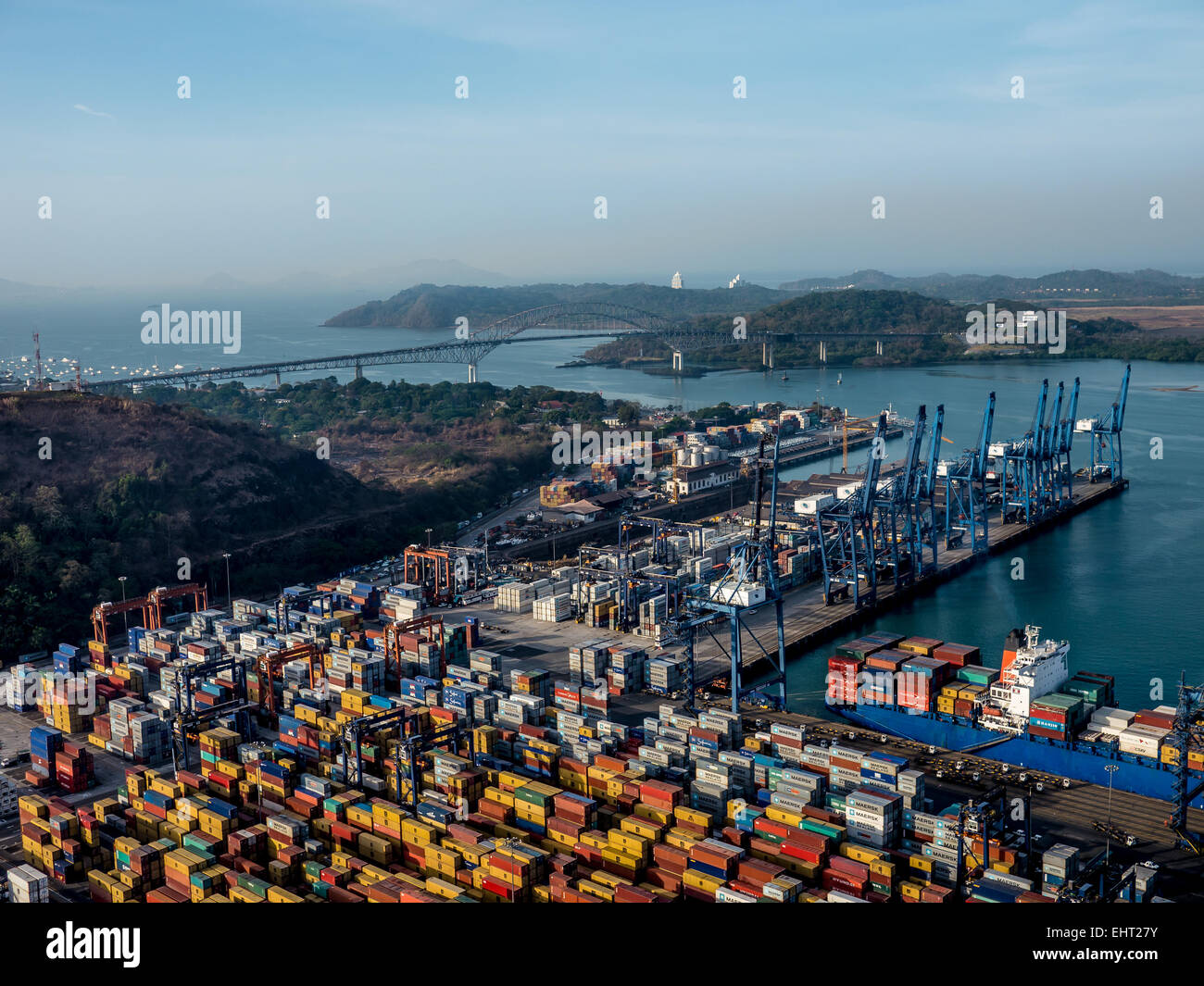 Hafen des balboa containerterminals -Fotos und -Bildmaterial in hoher ...