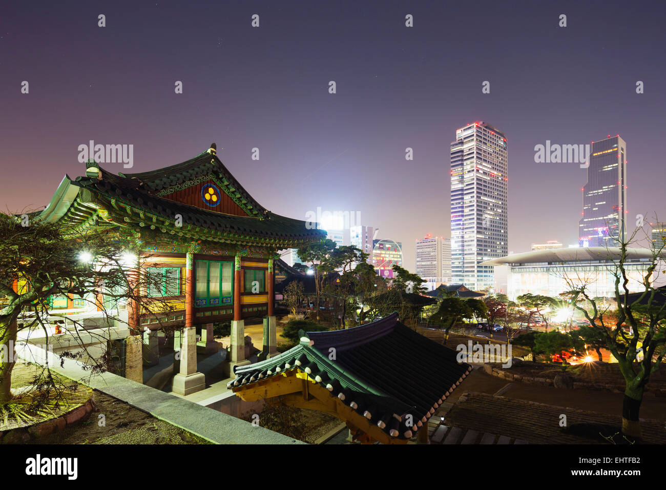 South Korea Seoul City Center Stockfotos & South Korea Seoul City ...