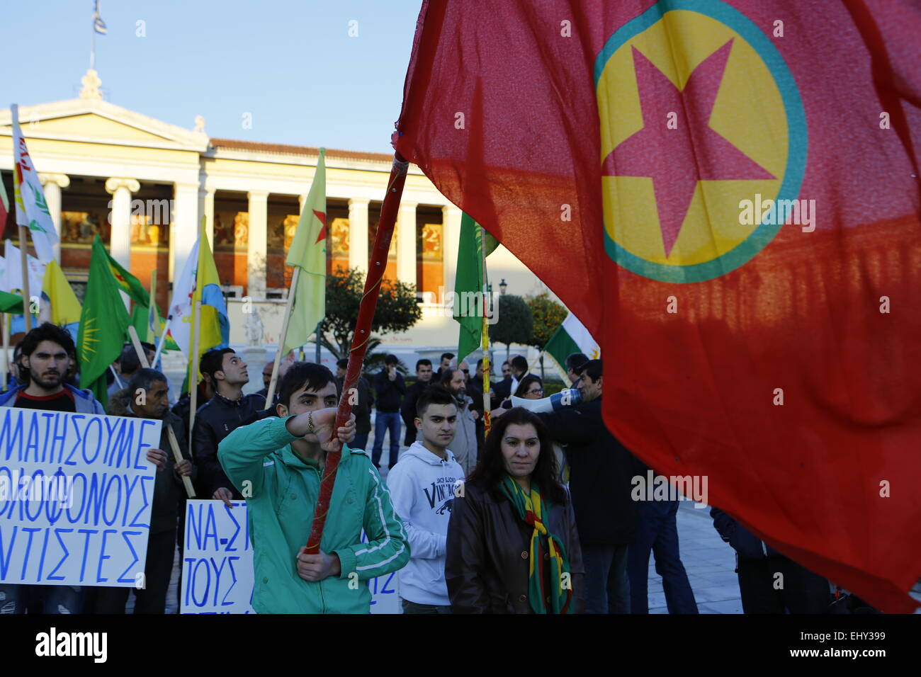 Pkk Flag Stockfotos und -bilder Kaufen - Alamy