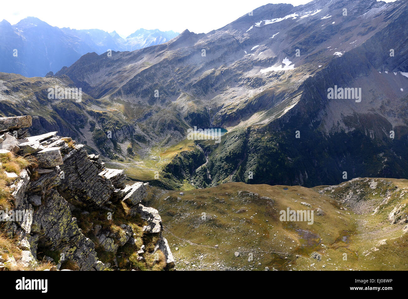Schweiz, Europa, Graubünden, Graubünden, Tal der Calanca, Val Calanca ...