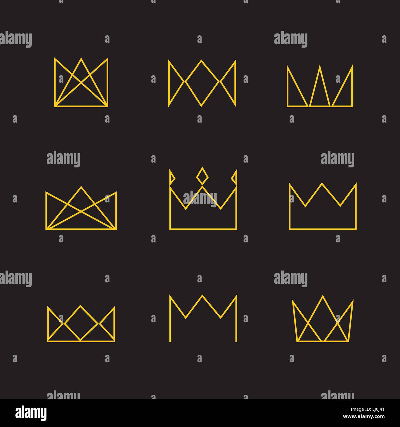 Goldene kronensymbole -Fotos und -Bildmaterial in hoher Auflösung – Alamy