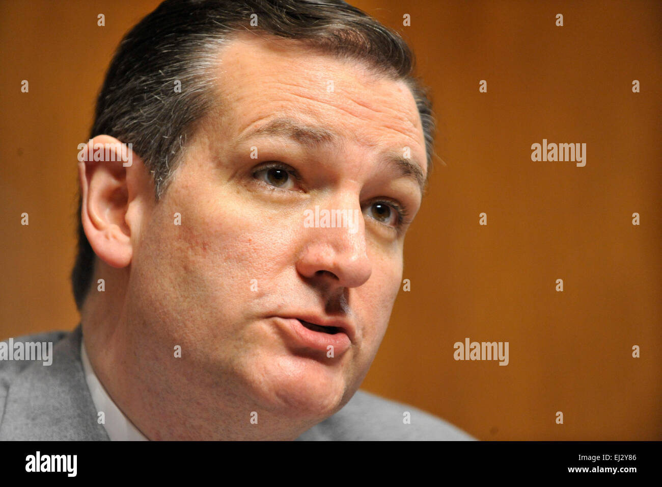 Washington, DC, USA. 19. März 2015. Senator TED CRUZ, R -TX, Stühle ...