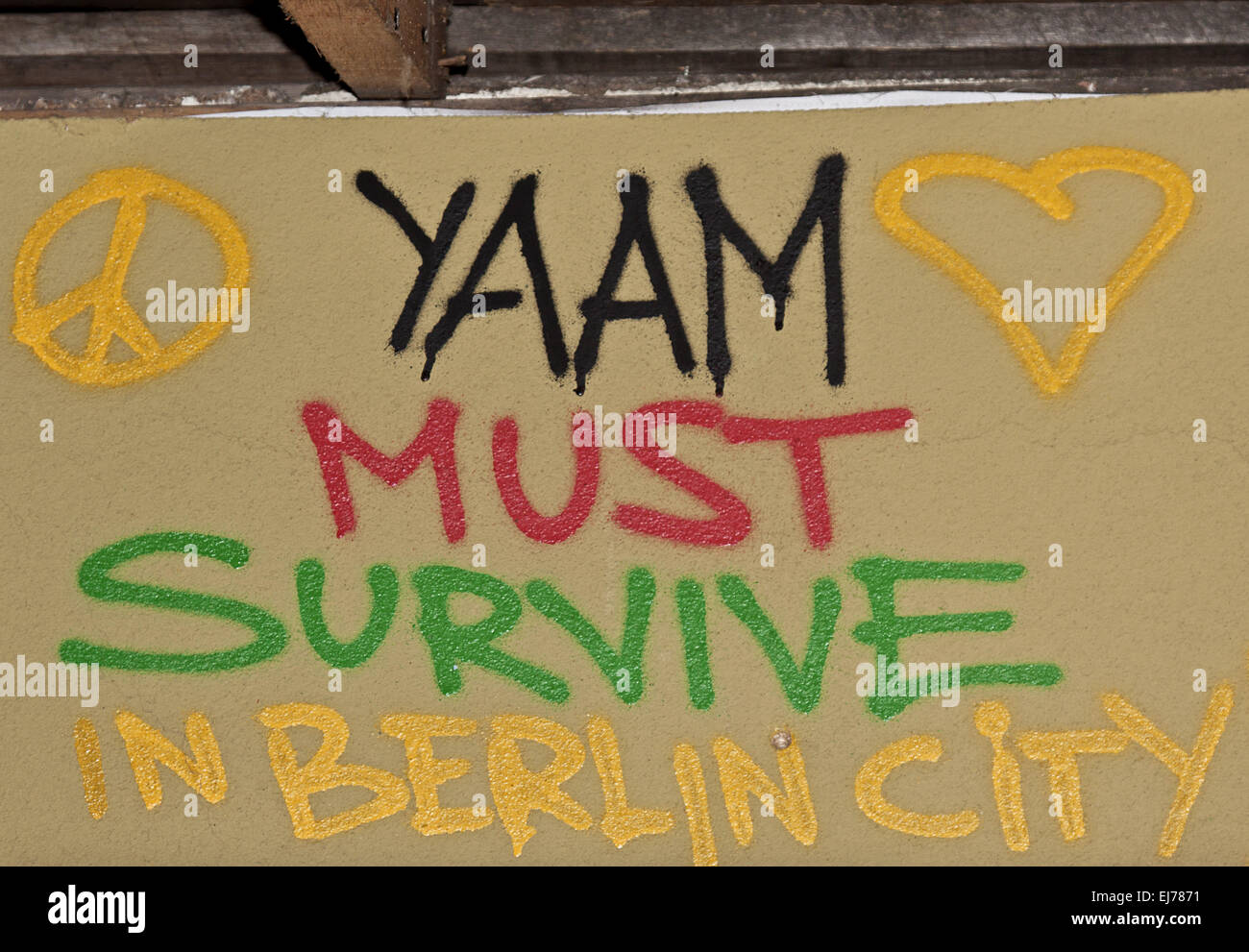 Yaam graffiti -Fotos und -Bildmaterial in hoher Auflösung – Alamy