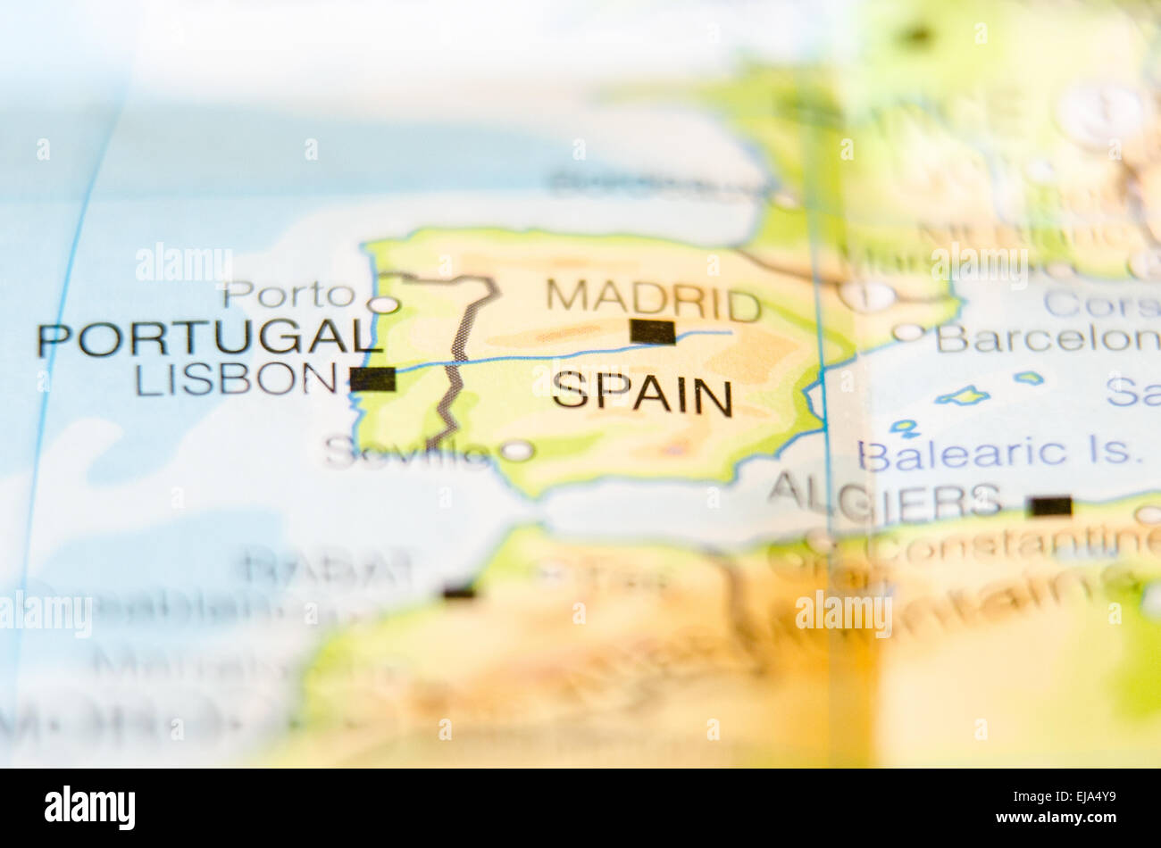 Spain map vector -Fotos und -Bildmaterial in hoher Auflösung – Alamy