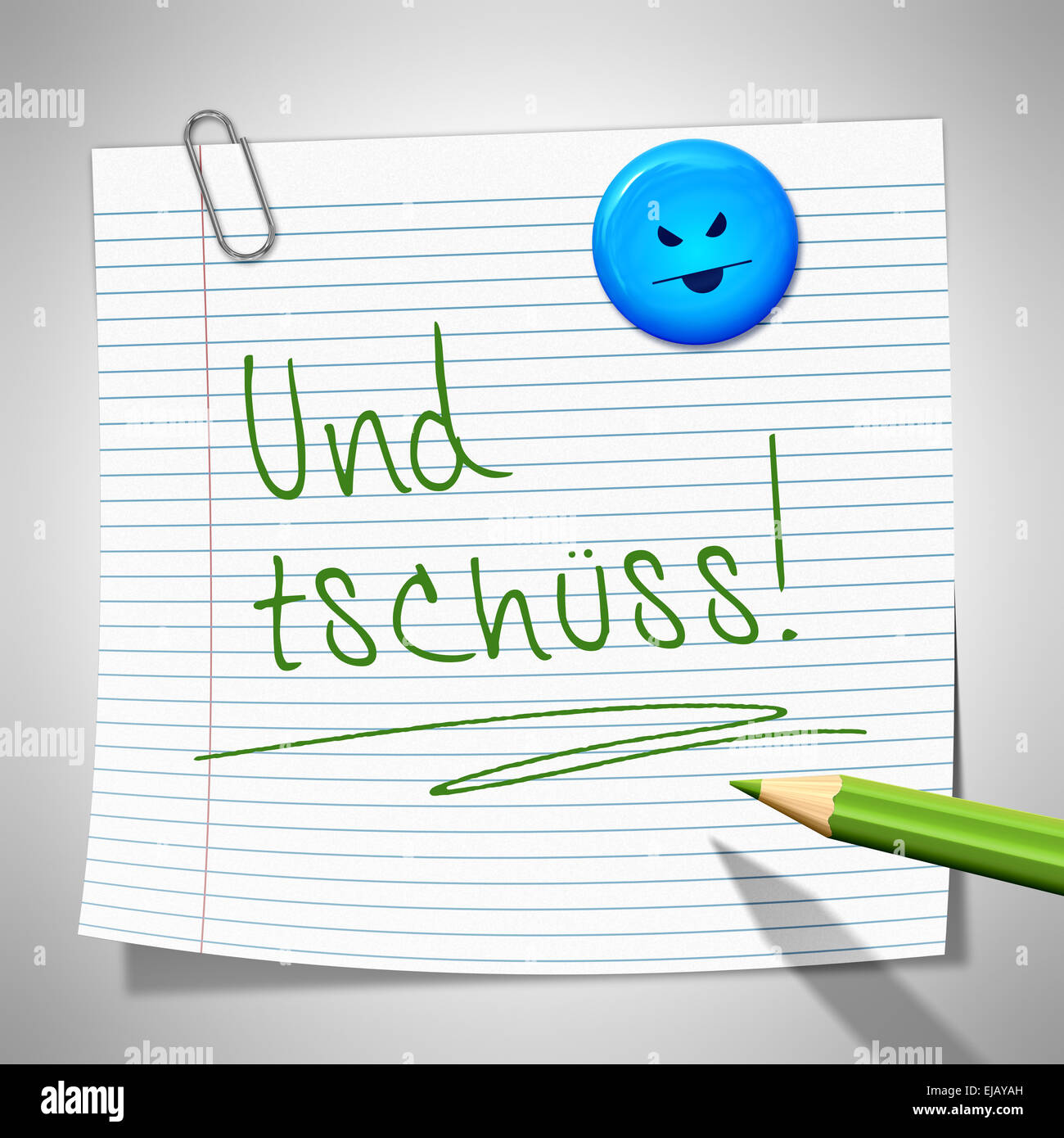 Abschied smiley -Fotos und -Bildmaterial in hoher Auflösung – Alamy