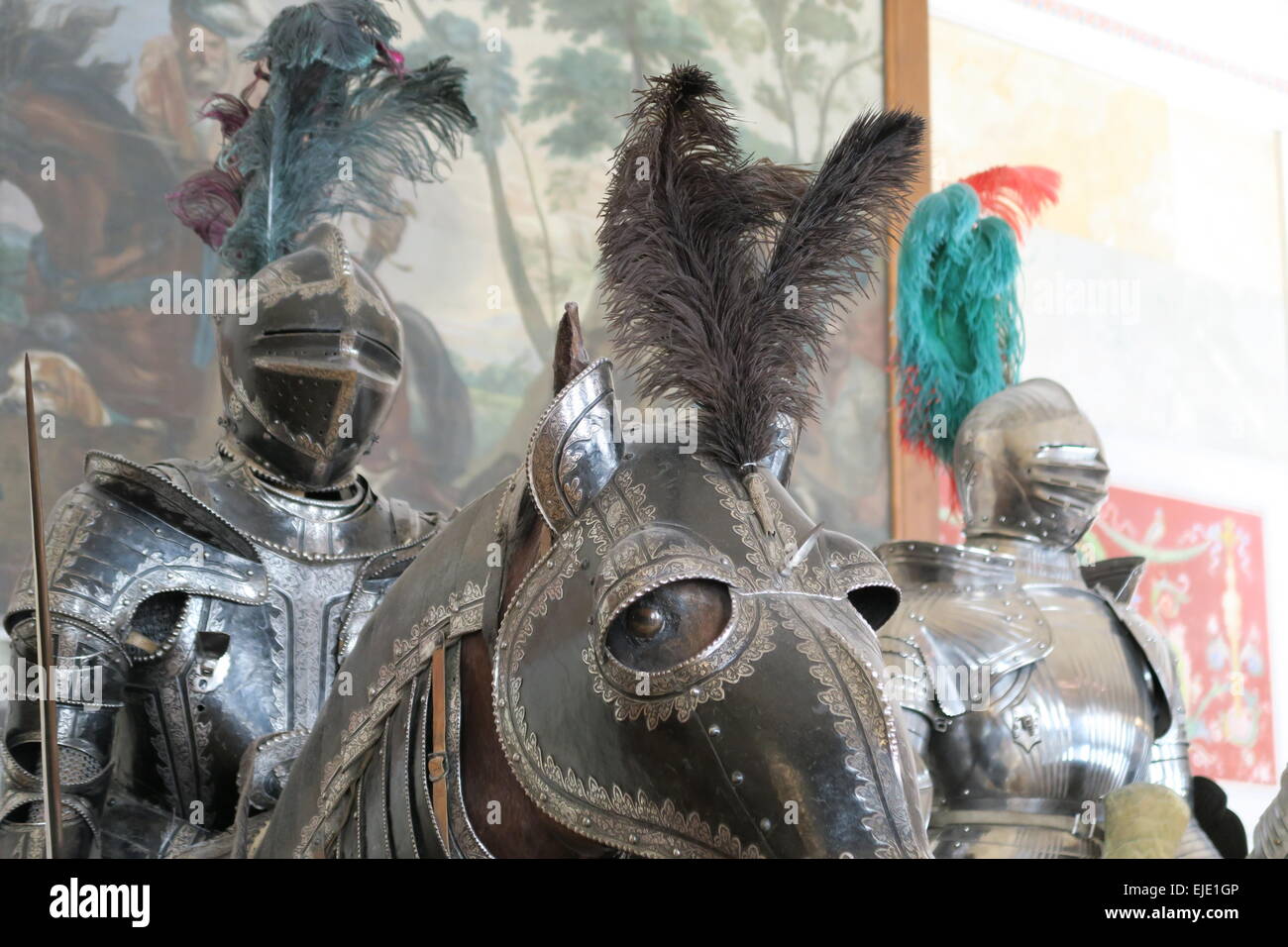 Gepanzertes pferd -Fotos und -Bildmaterial in hoher Auflösung – Alamy