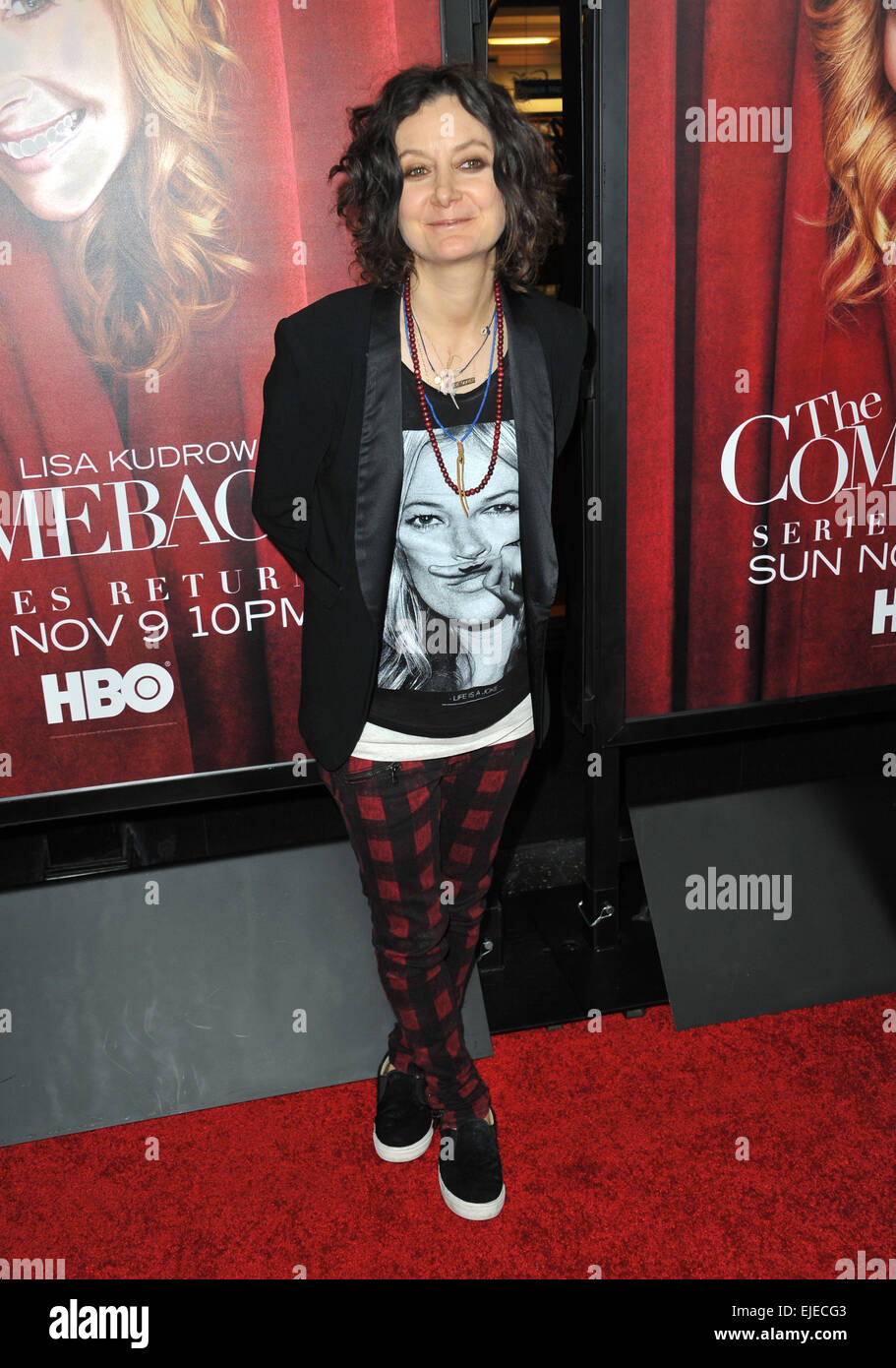 LOS ANGELES, CA - 5. November 2014: Sara Gilbert bei der Premiere der ...