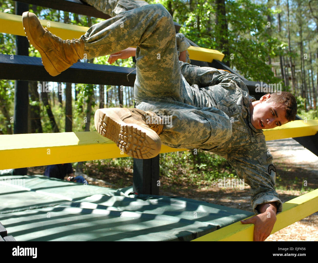 FORT BENNING, GA--22. April 2007--verhandelt Staff Sgt Michael ...