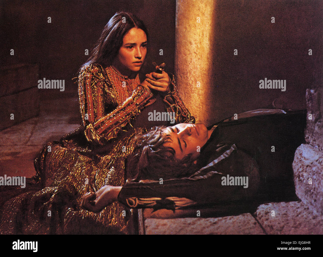 ROMEO und Julia 1968 BHE Films Produktion mit Olivia Hussey und Leonard Whiting Stockfotografie ...