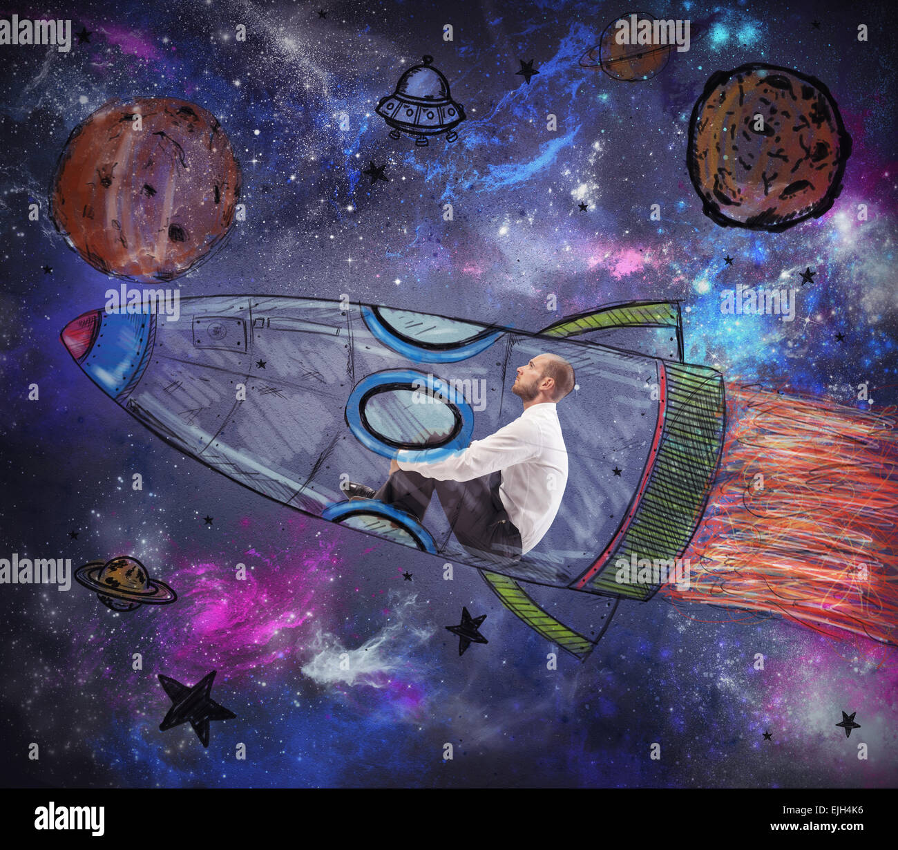 Der kosmische mensch -Fotos und -Bildmaterial in hoher Auflösung – Alamy