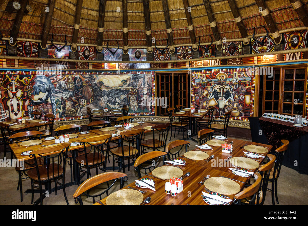 Afrikanische dorfszene Stockfotos und -bilder Kaufen - Alamy