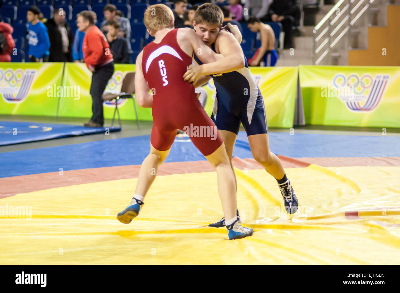 ORENBURG, ORENBURG Region, Russland, 18. Januar 2014 Jahr. Jugend ...
