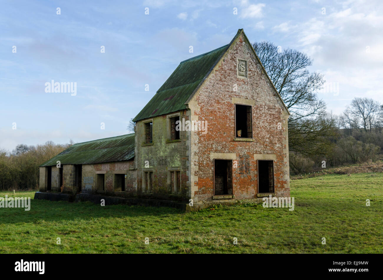 Verlassenes dorf von imber Stockfotos und -bilder Kaufen - Alamy